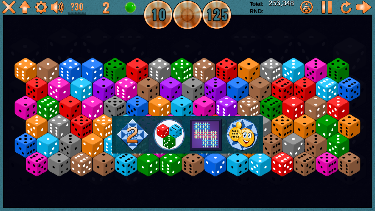 Clutter RefleXIVe: The Diceman Cometh | Puzzles By Joe