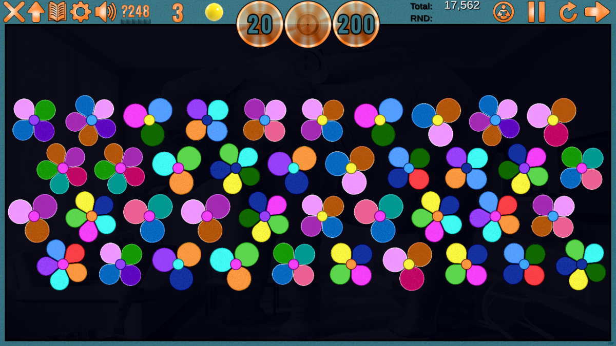 Clutter 17: Flower Power | Puzzles By Joe